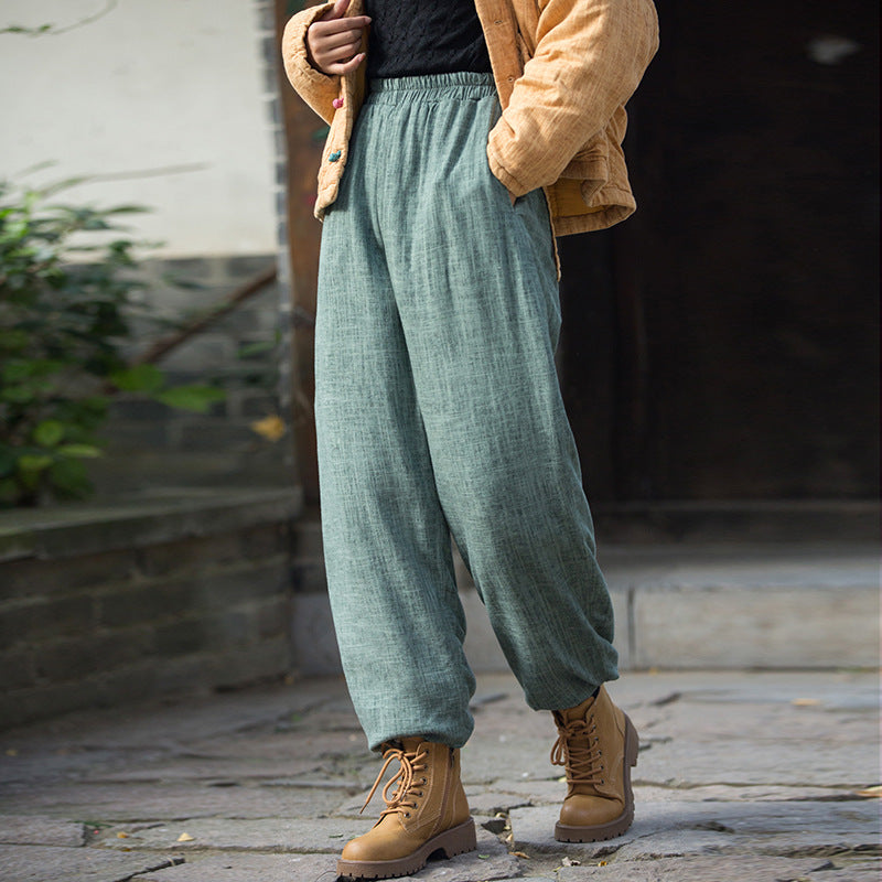 Zen Puffer Pants in Zen Dye Technique • Plant-Based • Triple-Layer Qui ...